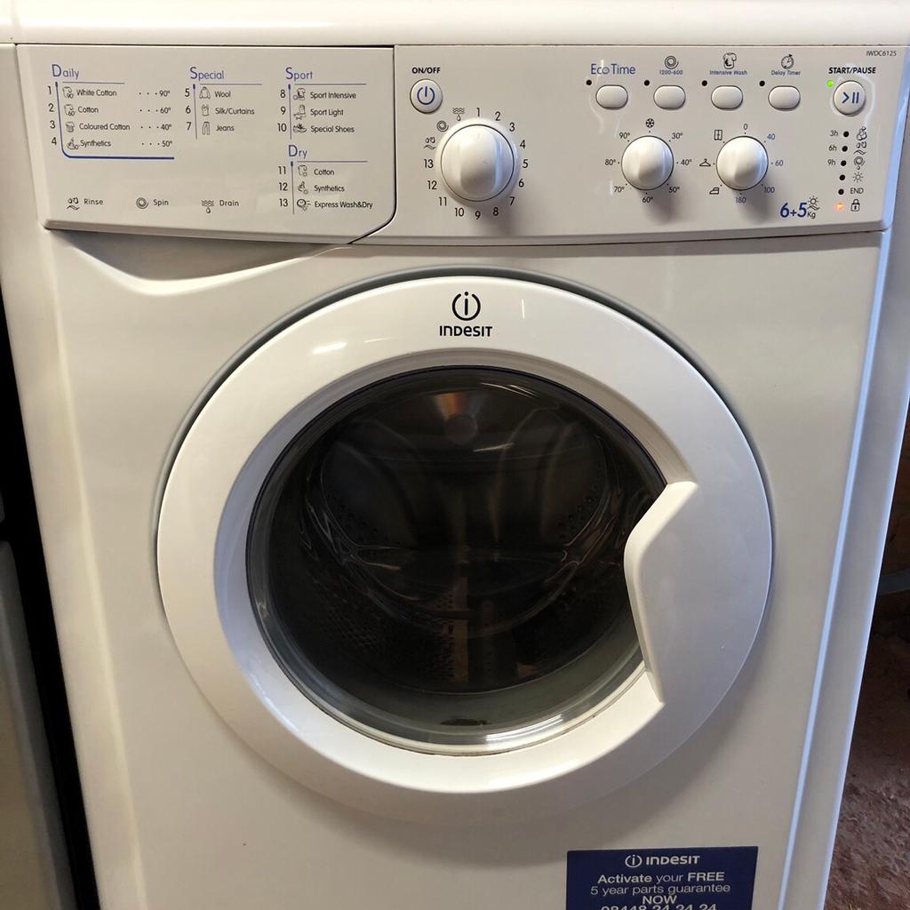 Indesit Washer Dryer 5-6KG IEDC6125 White in B14 Birmingham for £135.00 ...