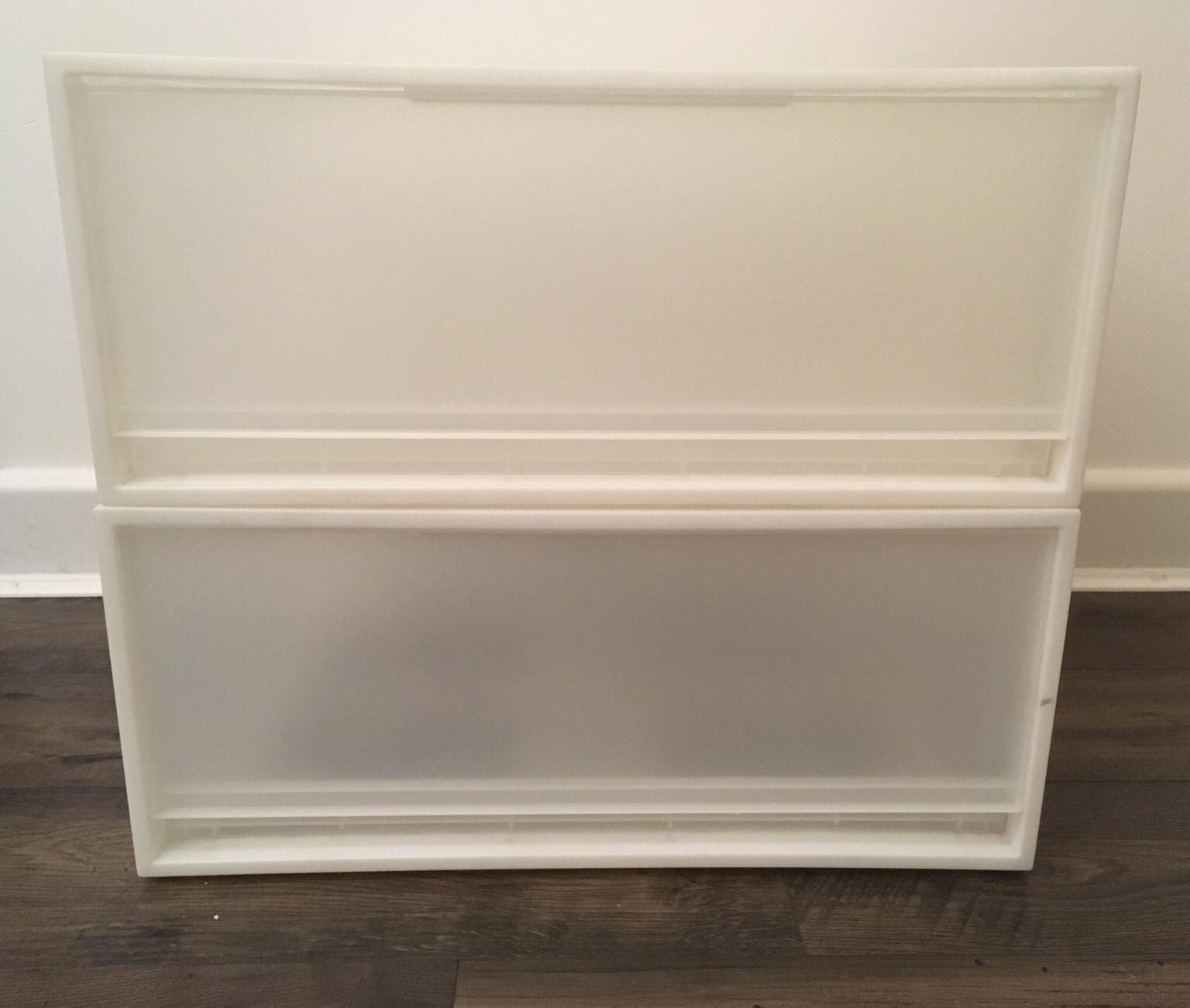 Muji drawers - Two large stackable containers in E3 London für £ 10,00 ...