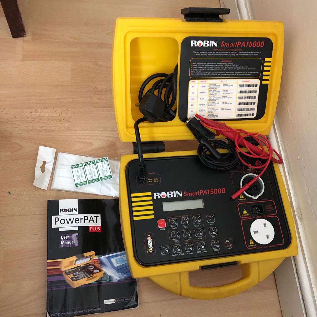 Robin smart PAT 5000. Pat tester in RM6 London for £80.00 for sale | Shpock