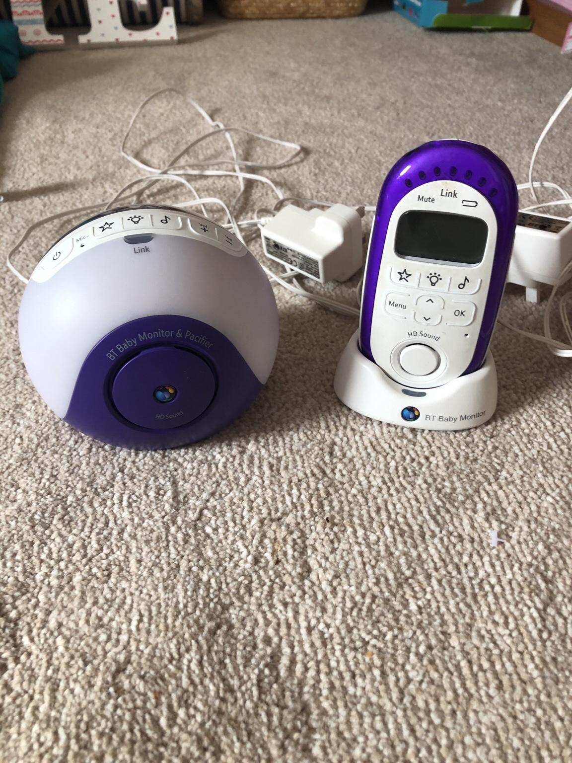 BT Baby Monitor & pacifier working order in South Staffordshire for £10 ...