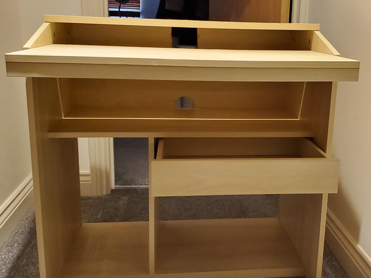 Ikea 'Goliat' Laptop / Computer desk, Birch in SE19 London für 20,00 ...