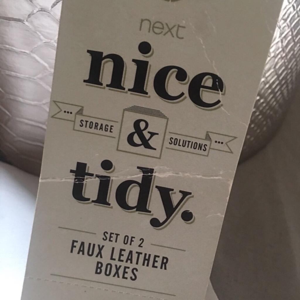 Next storage boxes in CV1 Coventry für £ 10,00 zum Verkauf | Shpock AT