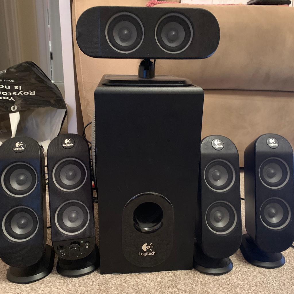Logitech X530 Surround Speakers in SG8 Cambridgeshire for £30.00 for ...