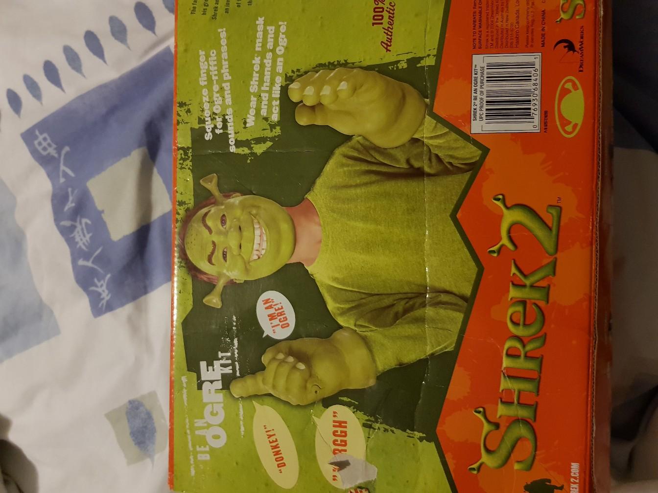 shrek mask and hands (hand talks) costume in S12 Sheffield für 3,50 ...