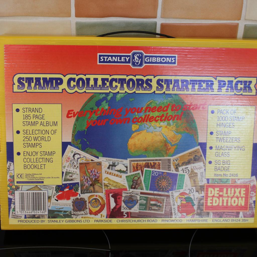 Substantial stamp collector's starter pack in SO15 Southampton for £10. ...