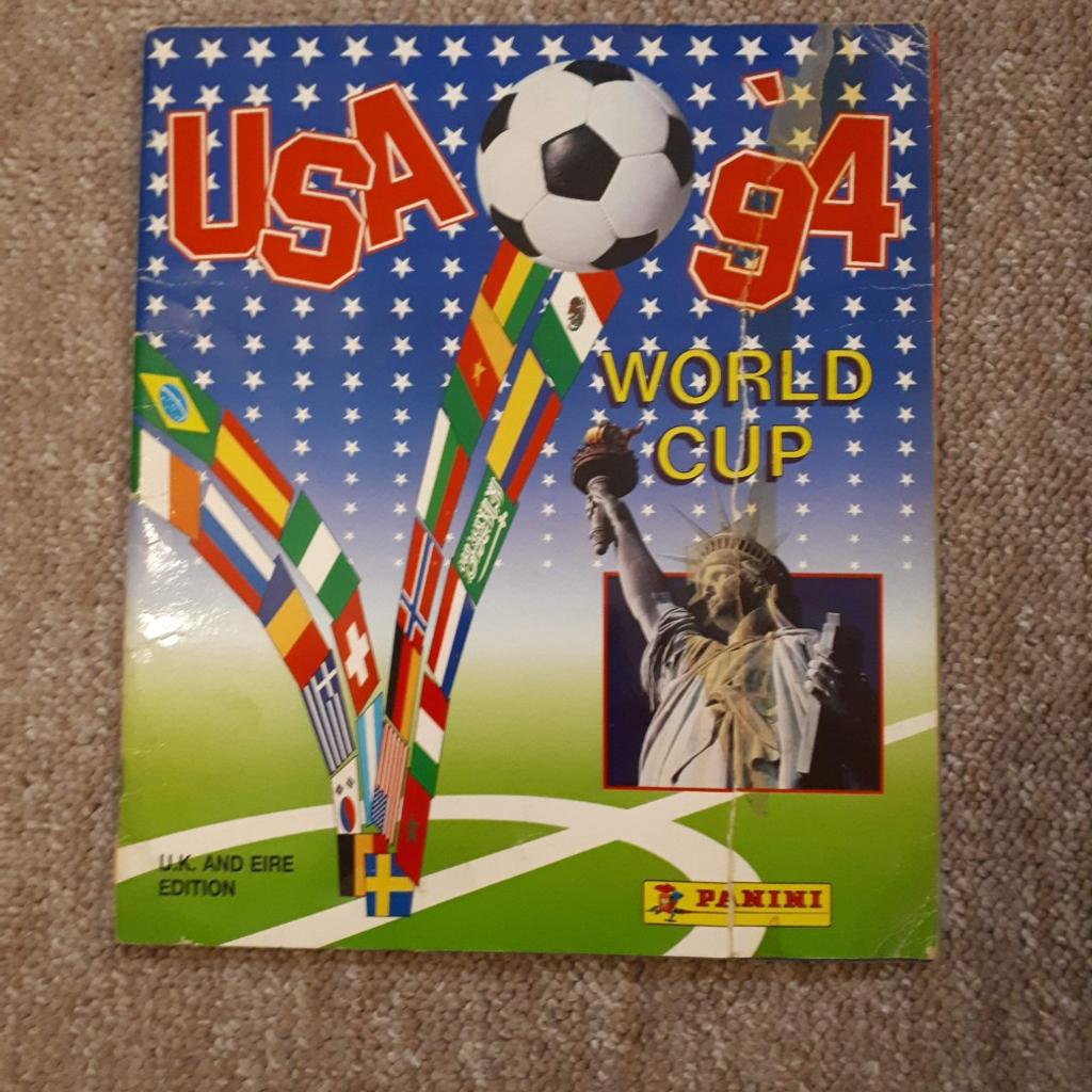 Panini world cup sticker album USA 1994 in CW5 Nantwich for £30.00 for ...