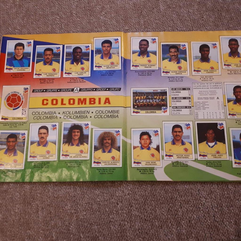 Panini world cup sticker album USA 1994 in CW5 Nantwich for £30.00 for ...