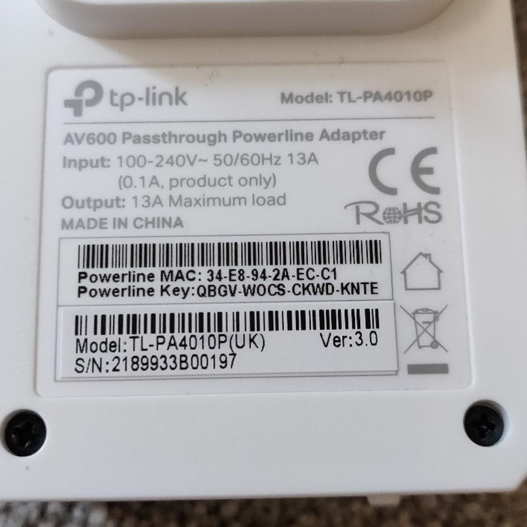 TP Link. 600Mbps power line adapters in LS12 Leeds für £ 20,00 zum ...
