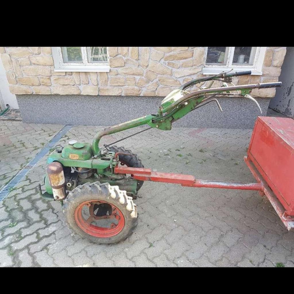 Agria 1700 mit anhänger einachsschlepper in 2041 Wullersdorf für € 750 ...