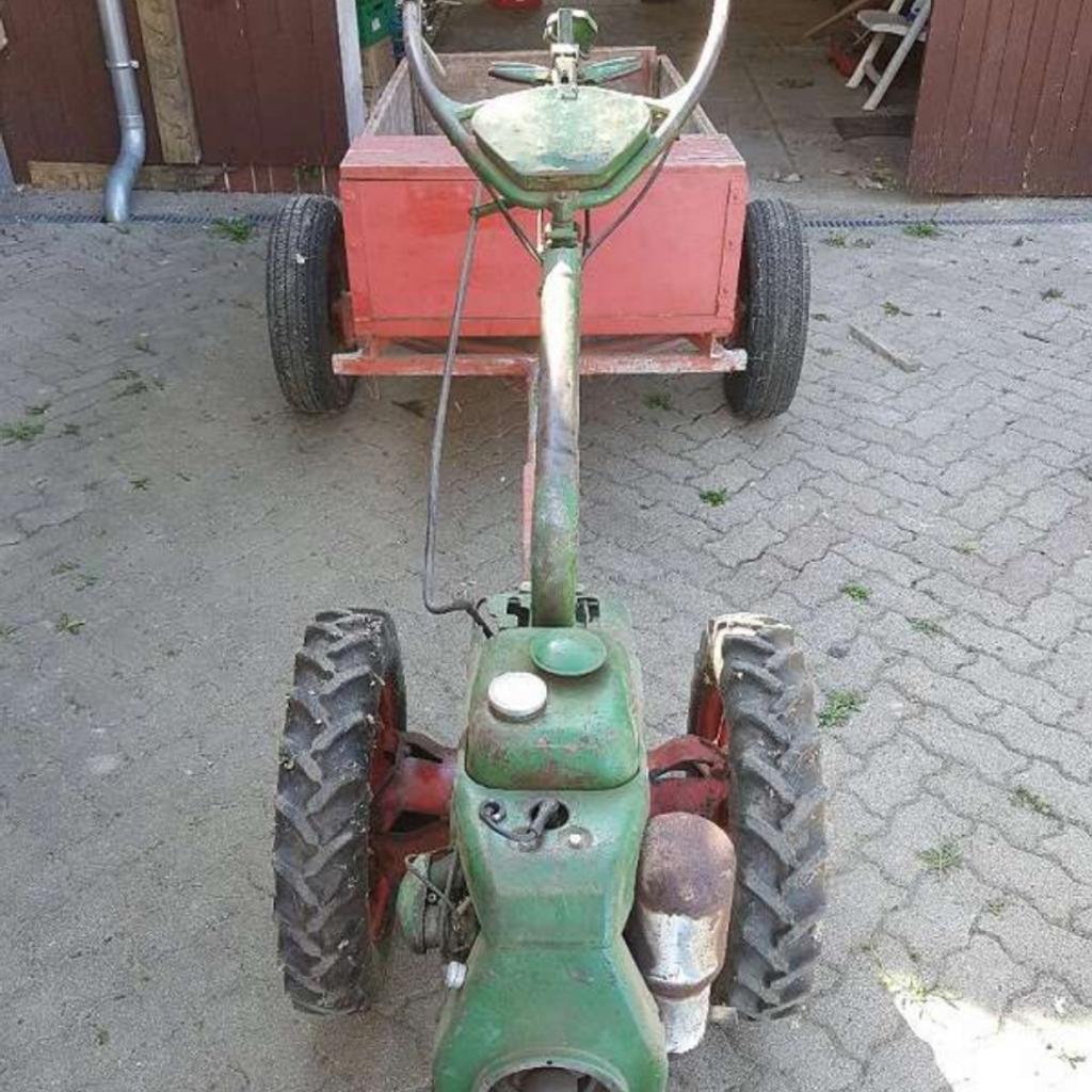 Agria 1700 mit anhänger einachsschlepper in 2041 Wullersdorf für € 750 ...