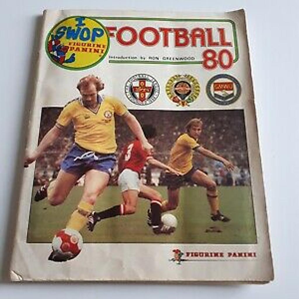 vintage Panini football sticker album 1980 in CW5 Nantwich for £35.00 ...