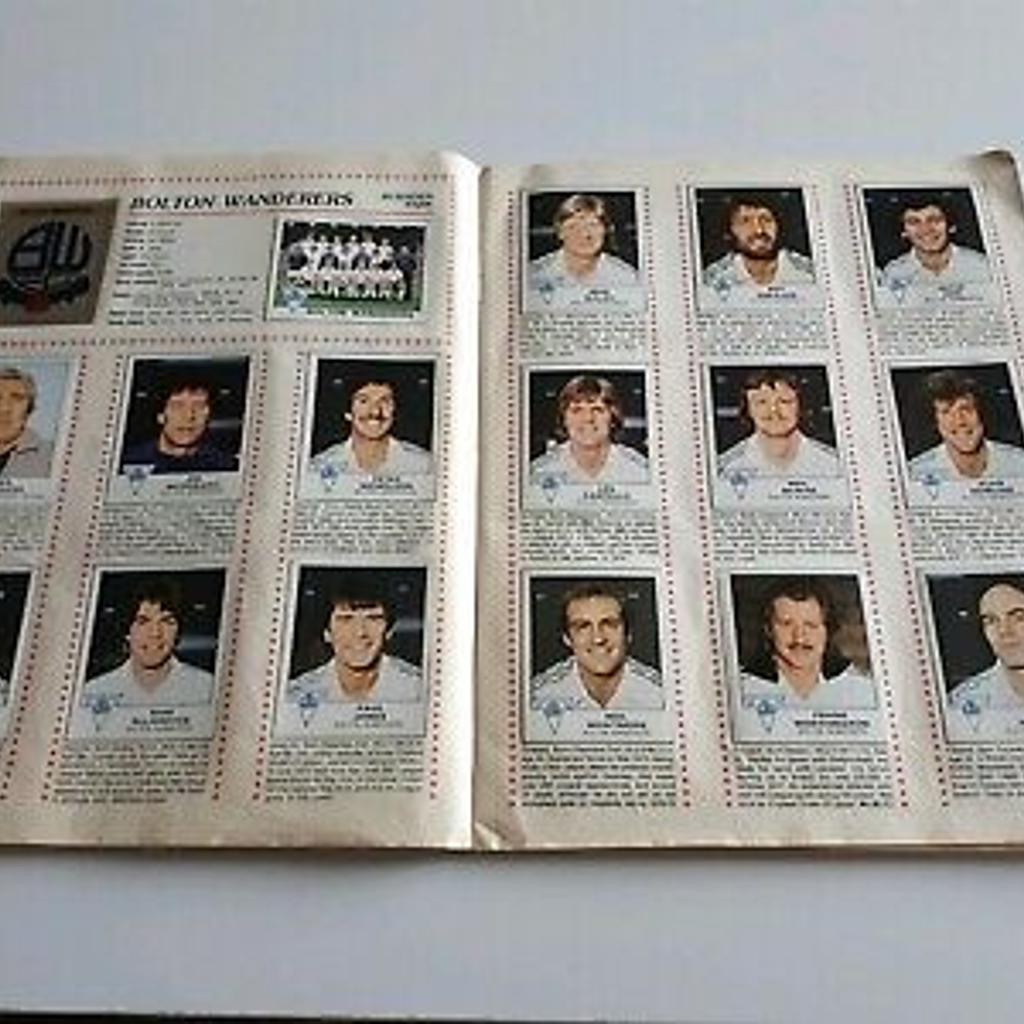 vintage Panini football sticker album 1980 in CW5 Nantwich for £35.00 ...