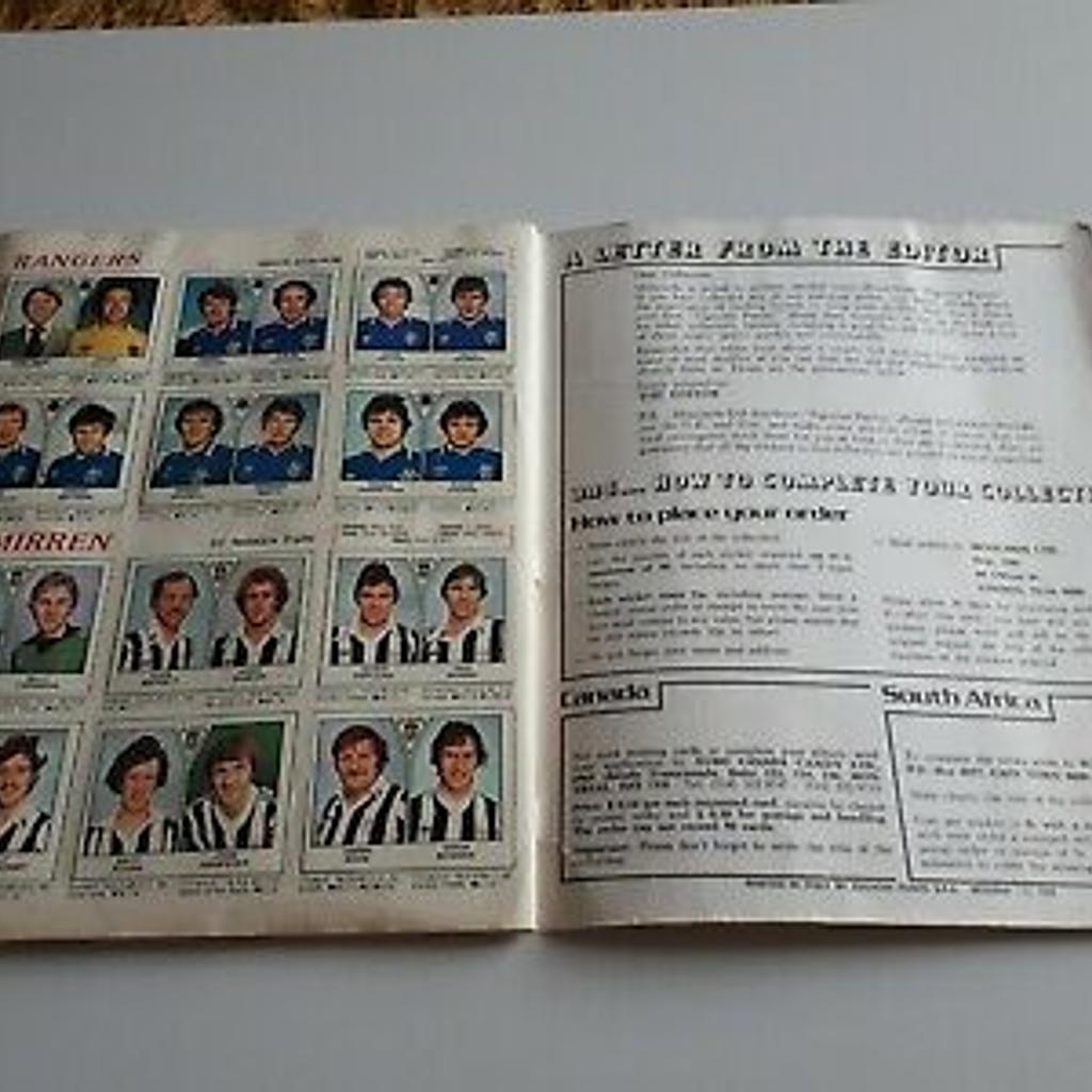 vintage Panini football sticker album 1980 in CW5 Nantwich for £35.00 ...