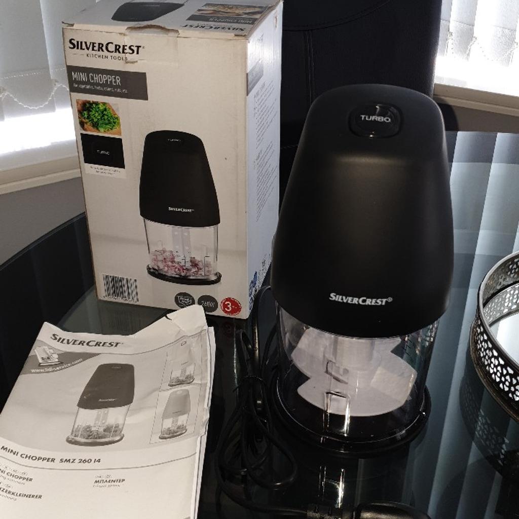 silver crest mini chopper lidl black RRP £10 in B33 Birmingham für 7,00 ...