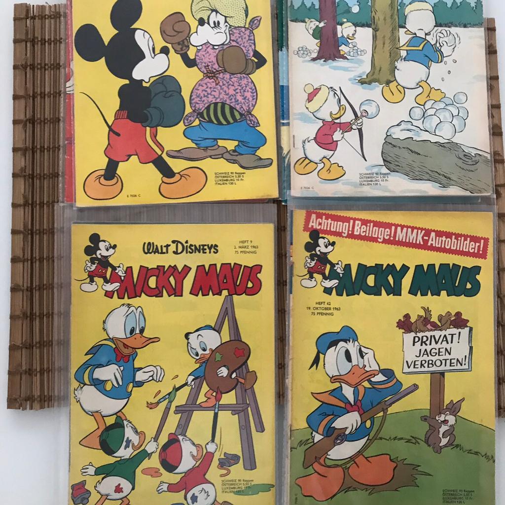 Micky Maus Comics 60 er Jahre in 22455 Niendorf für € 50,00 zum Verkauf ...