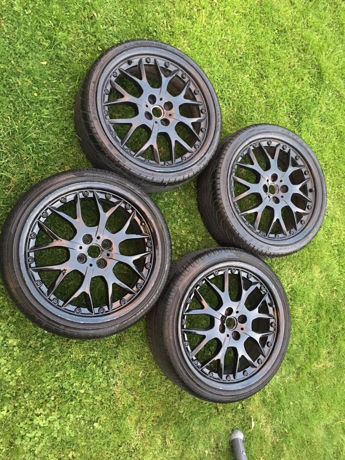 18” 4x100 Mini Cooper r90 bbs alloys and tyre in Lixwm for £230.00 for ...