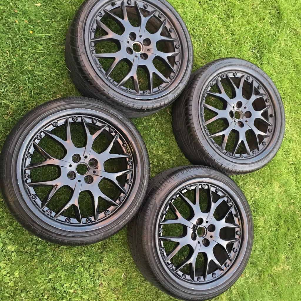 18” 4x100 Mini Cooper r90 bbs alloys and tyre in Lixwm for £230.00 for ...