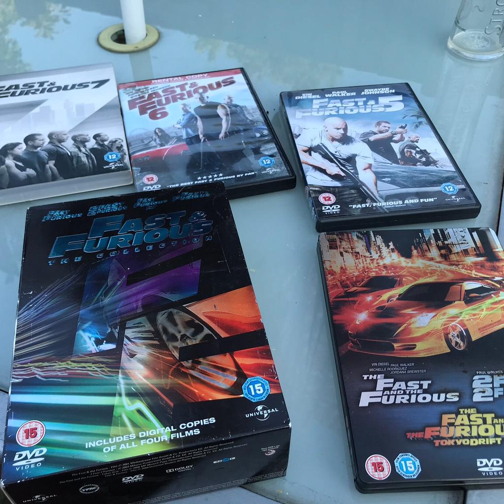 Fast furious dvds box sets limited edition in B26 Birmingham für £ 20 ...