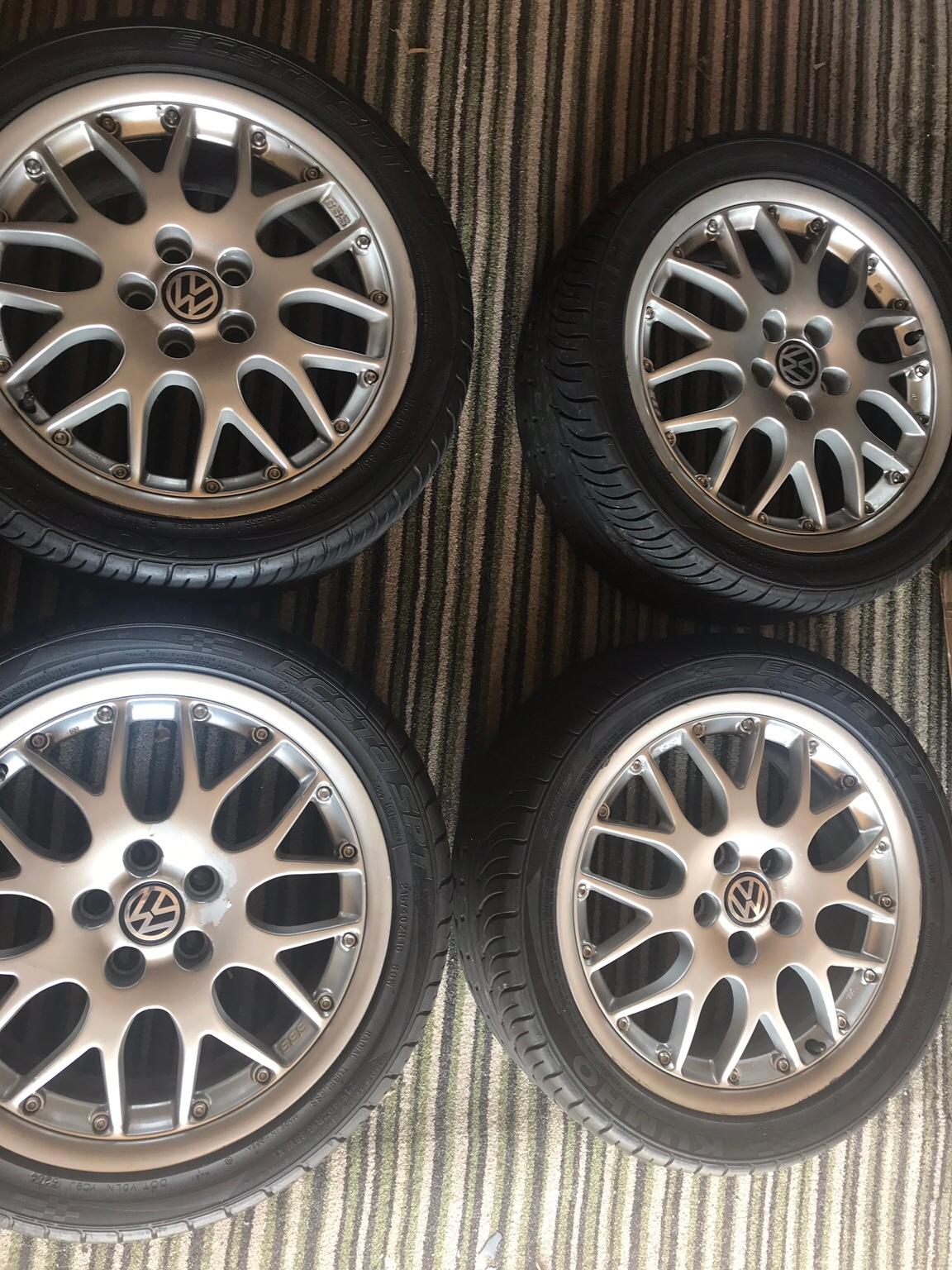 GOLF MK3 BBS RS771 SPLIT RIMS WITH TYRES in B77 Tamworth for £250.00 ...