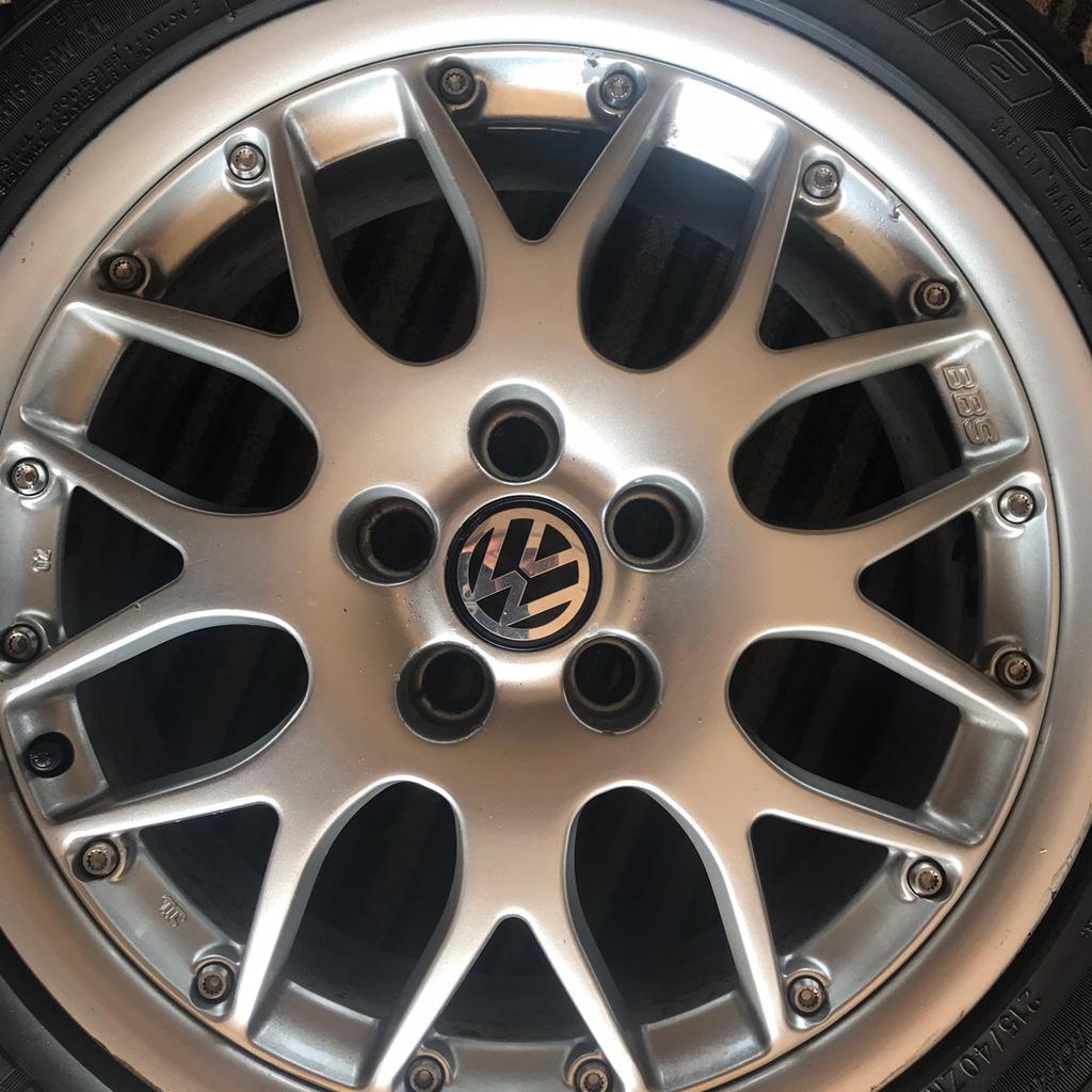 GOLF MK3 BBS RS771 SPLIT RIMS WITH TYRES in B77 Tamworth for £250.00 ...