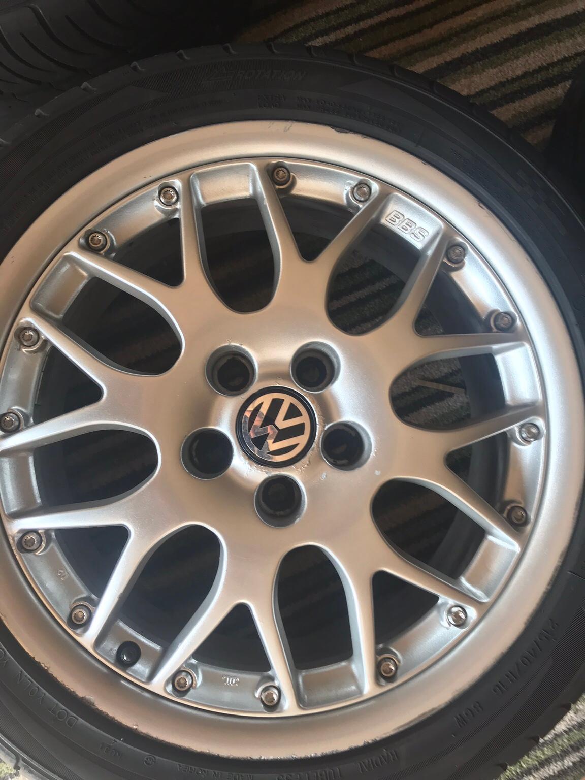 GOLF MK3 BBS RS771 SPLIT RIMS WITH TYRES in B77 Tamworth for £250.00 ...