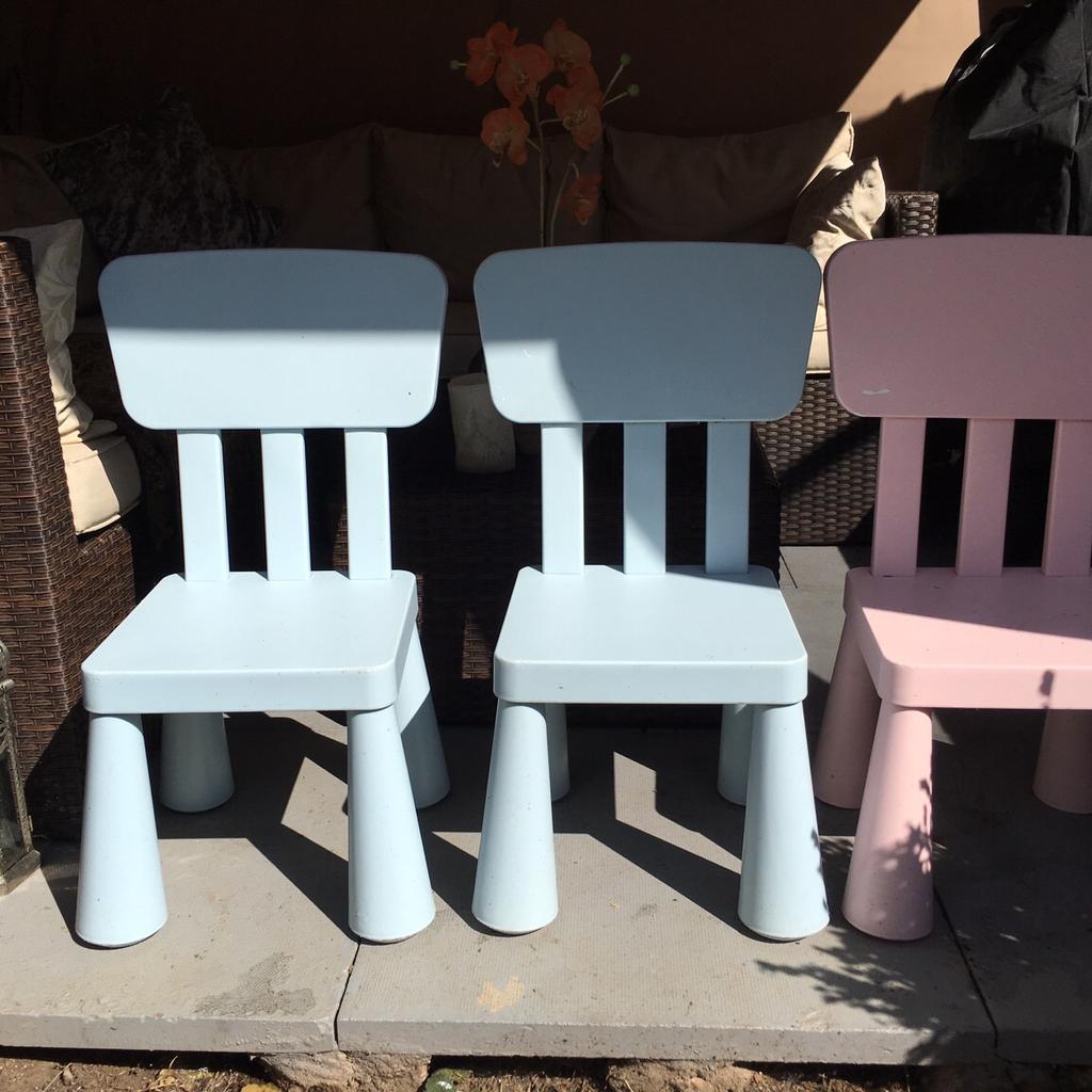 IKEA MAMMUT Chairs in B64 Sandwell für 12,00 £ zum Verkauf | Shpock DE