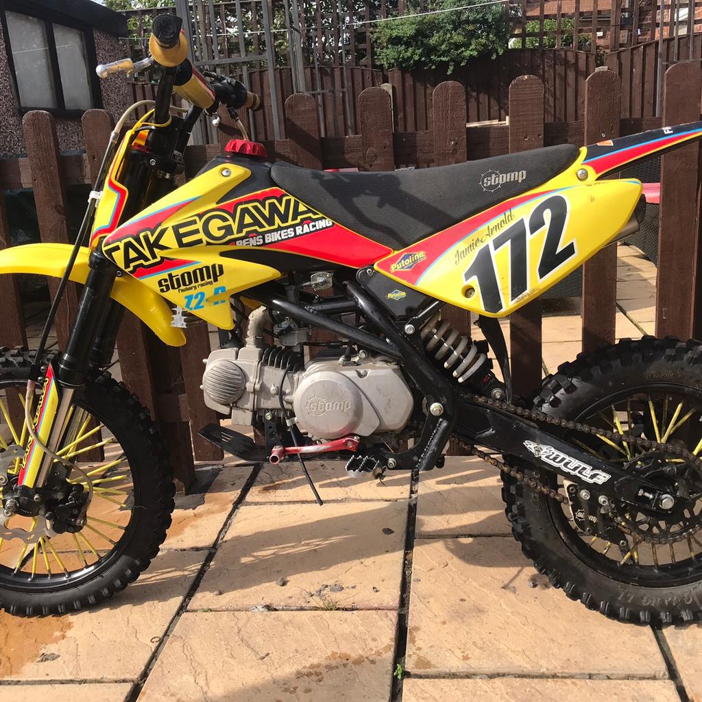 Stomp pit bike 140cc big wheel! in Tameside für 585,00 £ zum Verkauf ...