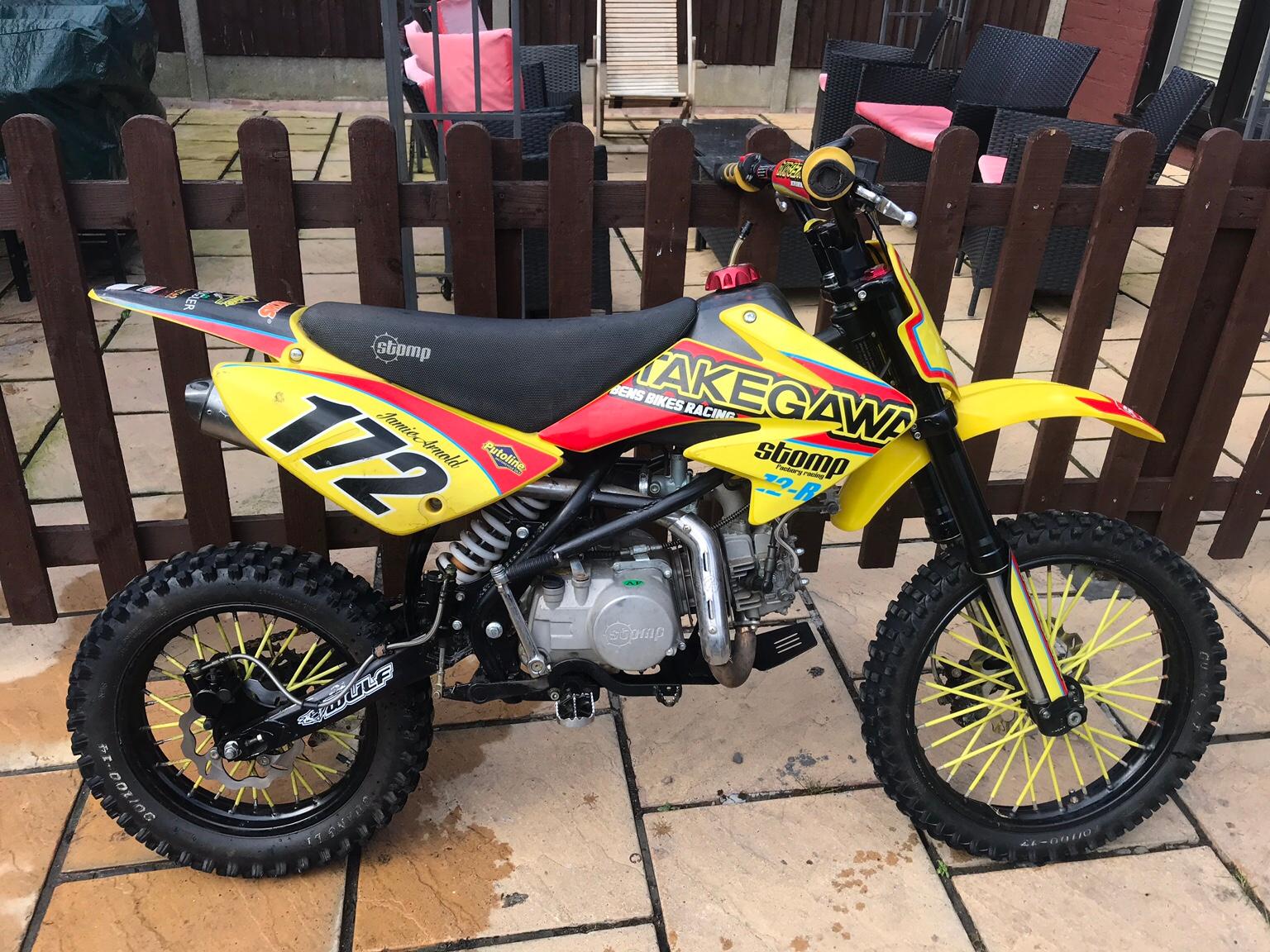 Stomp pit bike 140cc big wheel! in Tameside für 585,00 £ zum Verkauf ...