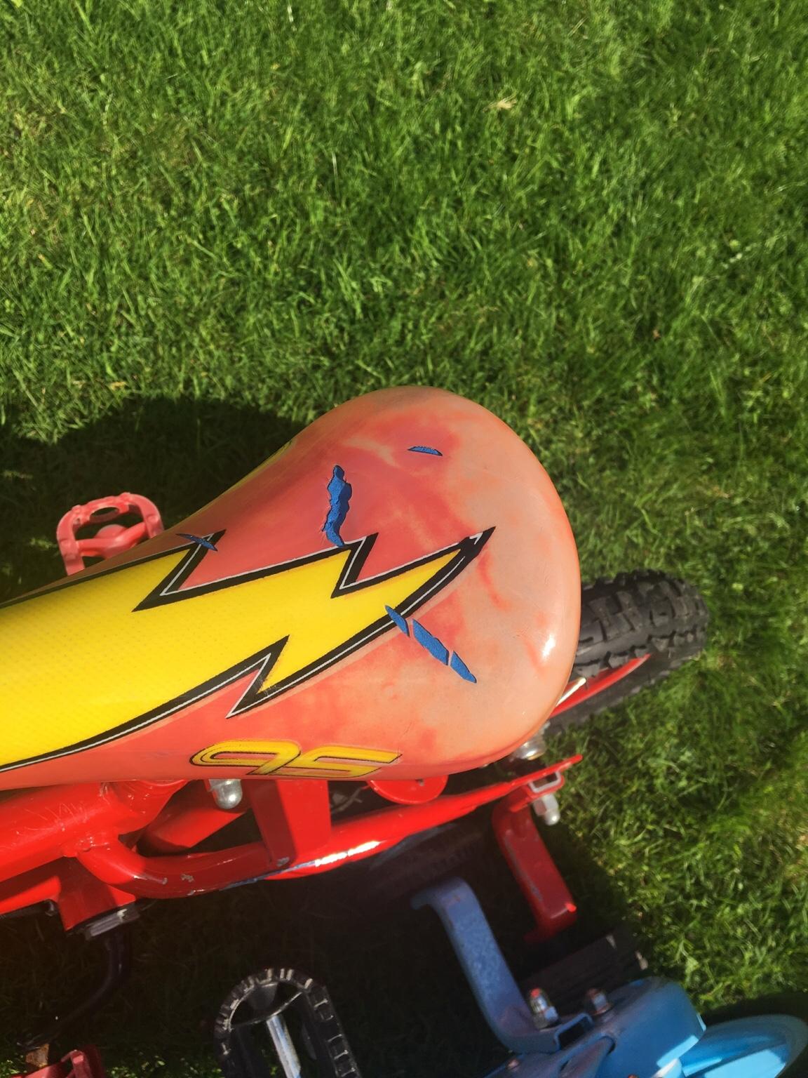 Lightning mcqueen bike 12 inch tyres in B96 Redditch for £8.00 for sale ...