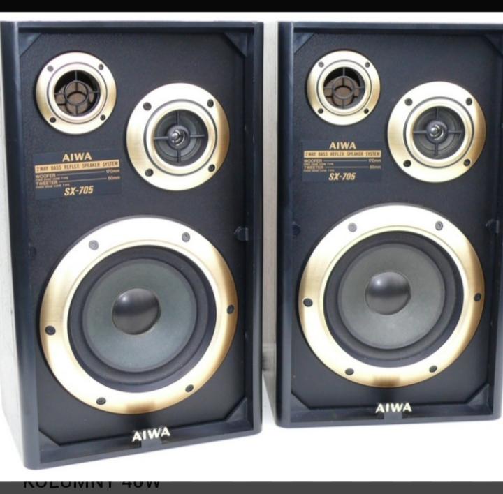aiwa 2 way bass reflex speakers in CR5 London für £ 10,00 zum Verkauf ...
