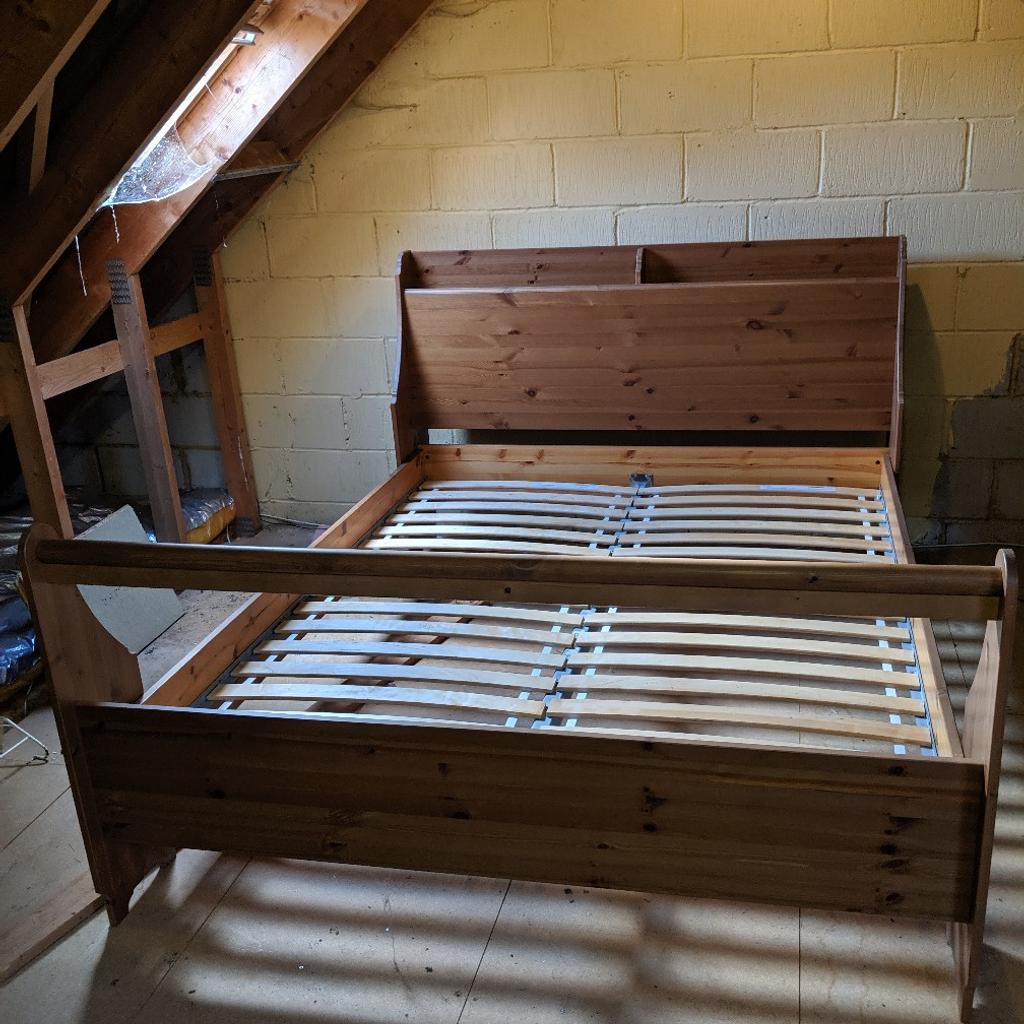 Ikea Leksvik solid pine bed in SN15 Chippenham for 55.00 for sale Shpock
