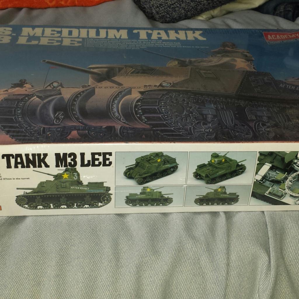 New Academy 1/35th U.S M3 Lee Tank Model Kit in KT17 Royal Borough of ...