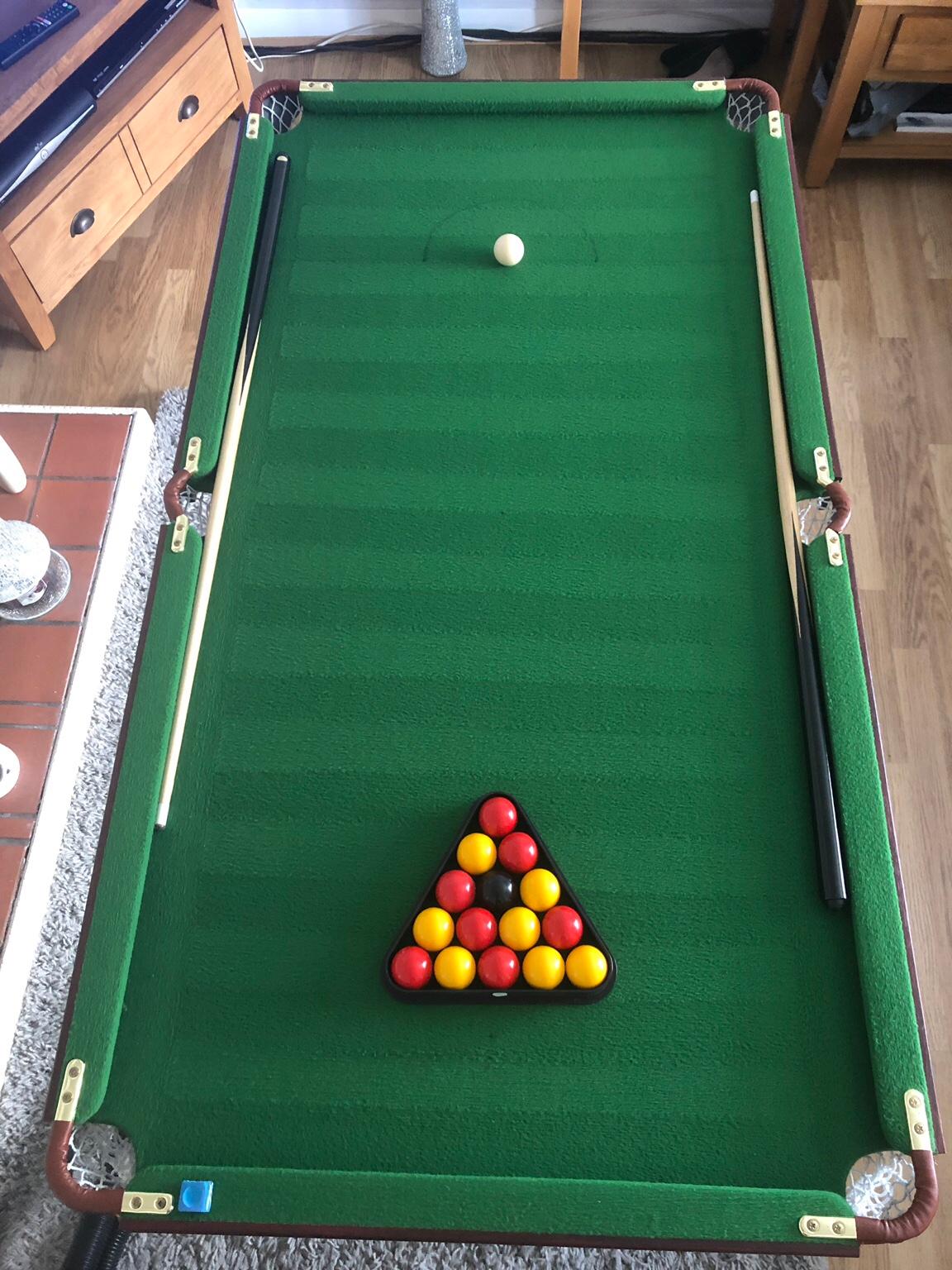 Omega debut 4ft 6 snooker/pool table in DY4 Sandwell für 60,00 £ zum ...