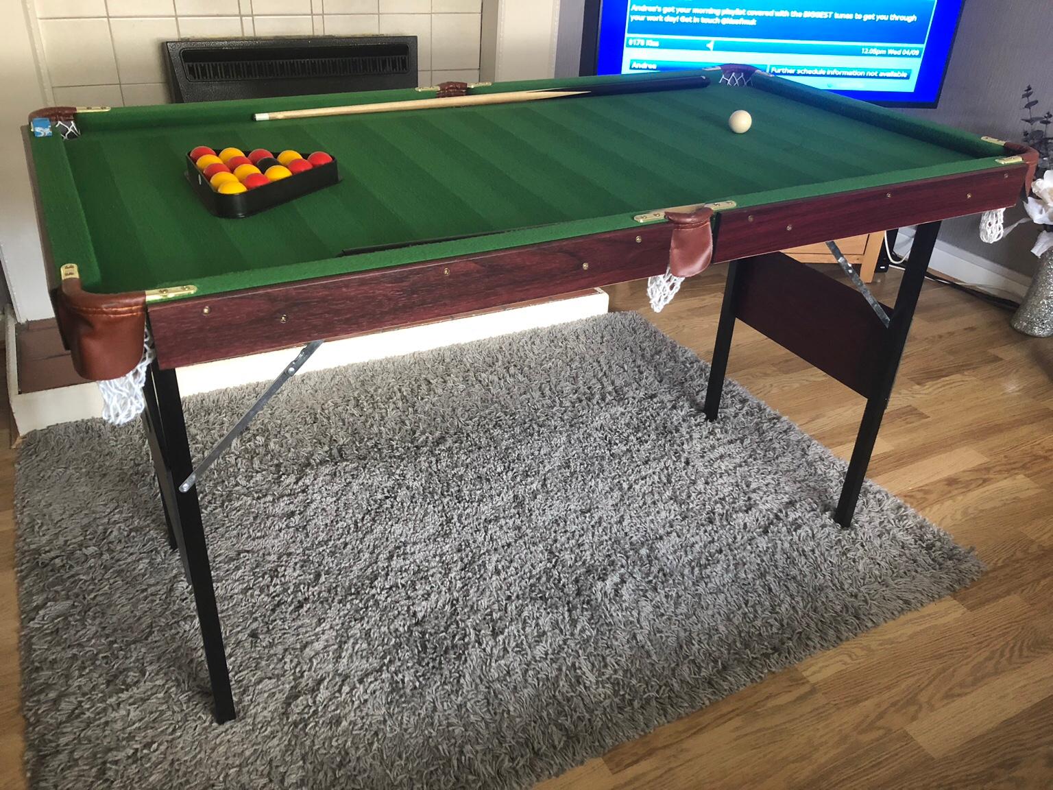 Omega debut 4ft 6 snooker/pool table in DY4 Sandwell für 60,00 £ zum ...