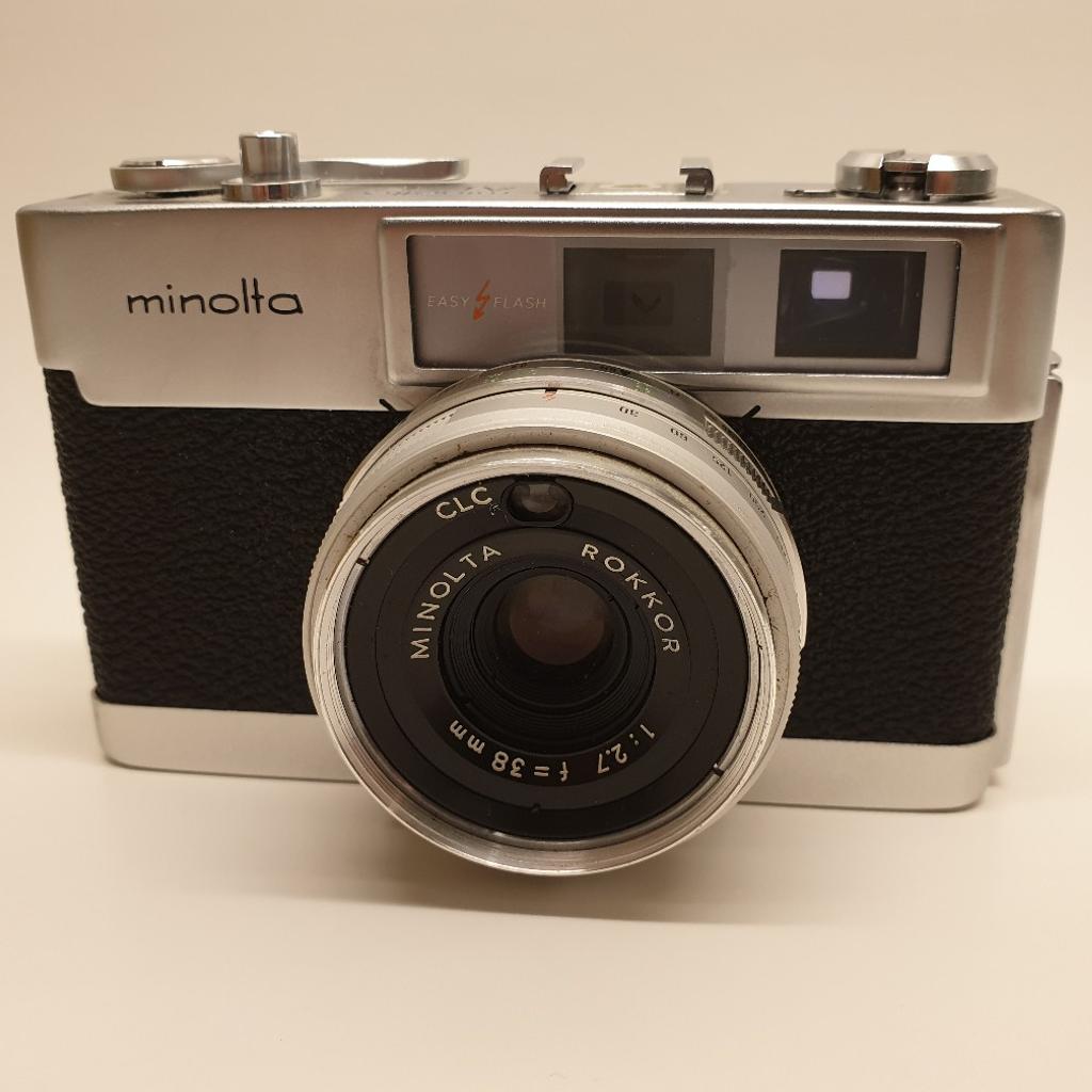 MINOLTA AL-F 35mm Camera Easy Flash Rokkor in 75290 Uppsala kommun für ...