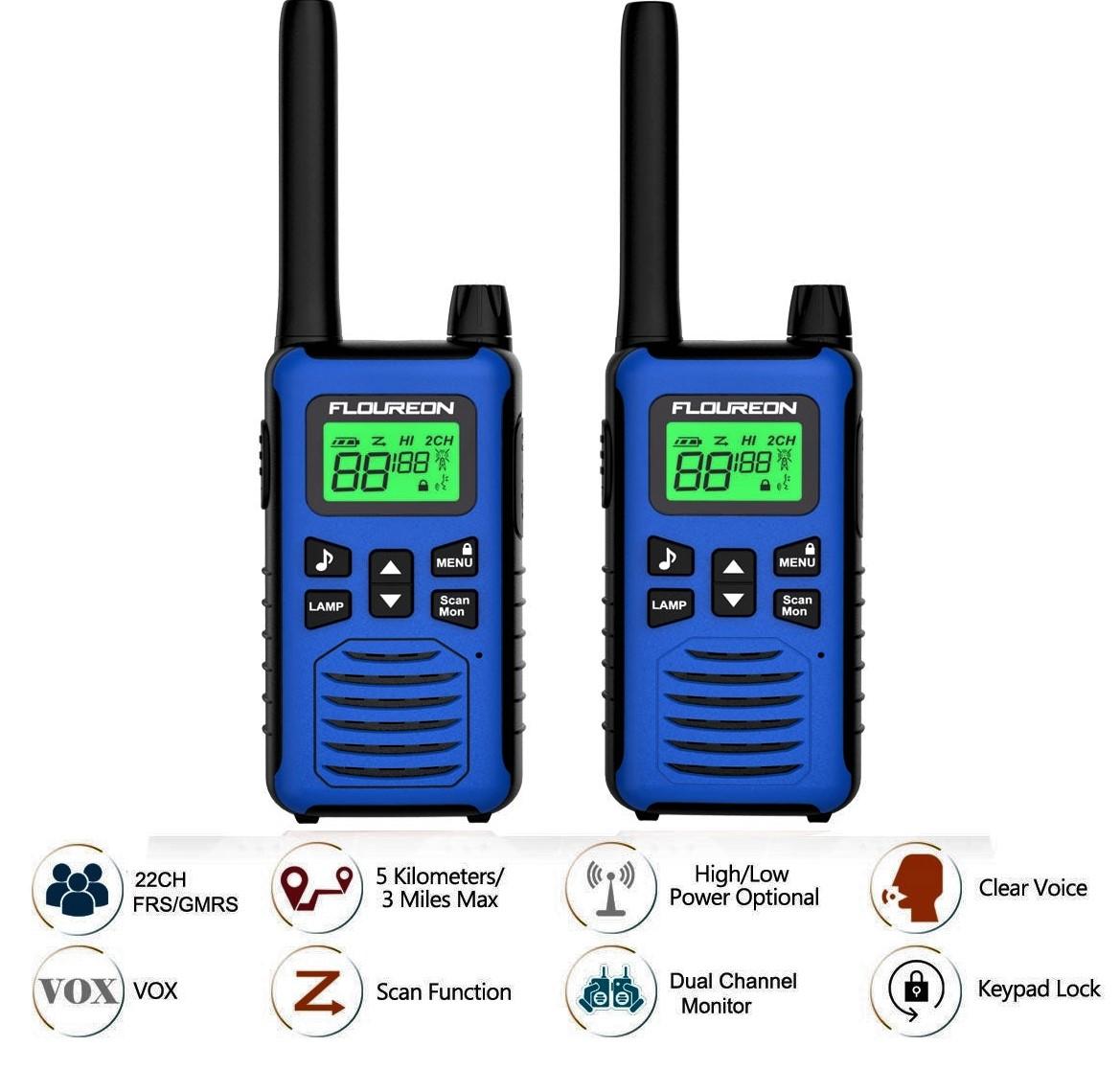 FLOUREON 16 Channel Twins Walkie Talkies in WA10 Helens für £ 10,00 zum ...