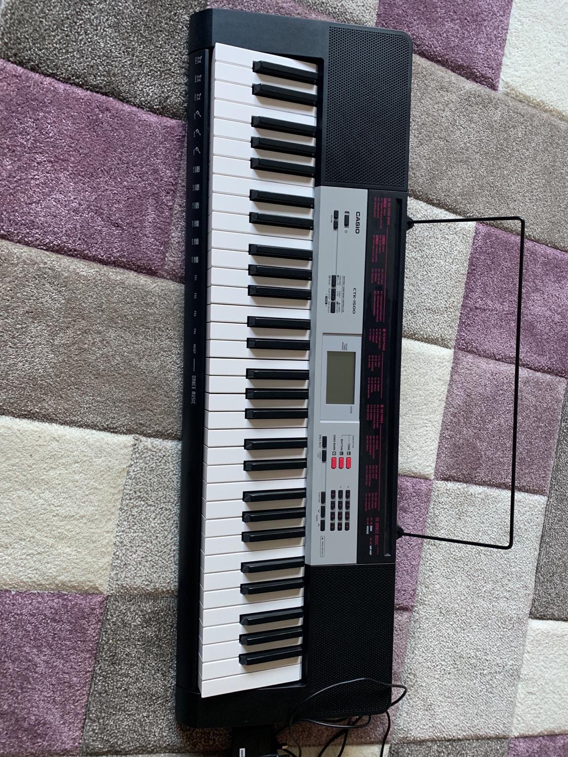 Casio CTK-1500 full size keyboard in DY6 Dudley for £45.00 for sale ...