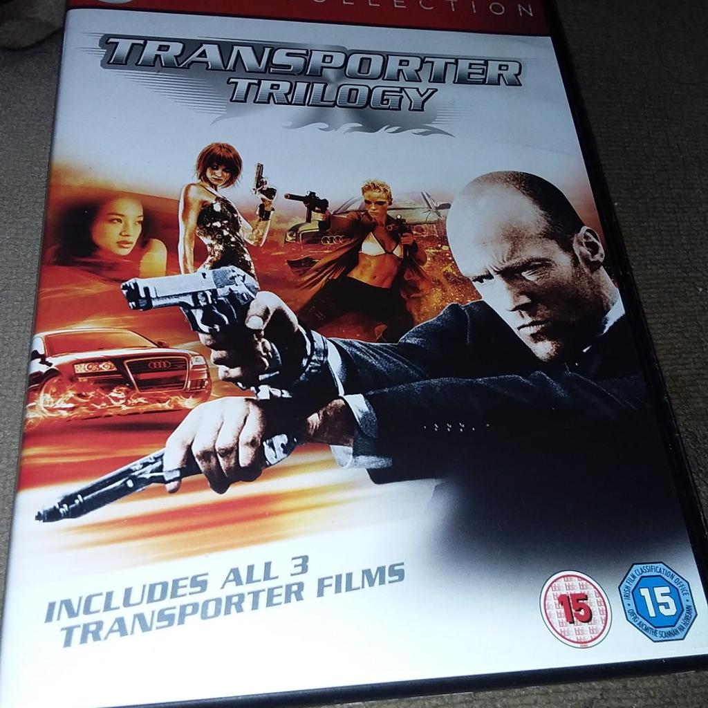THE TRANSPORTER TRILOGY DVD COLLECTION BOXSET in SA5 Swansea for £6.00 ...