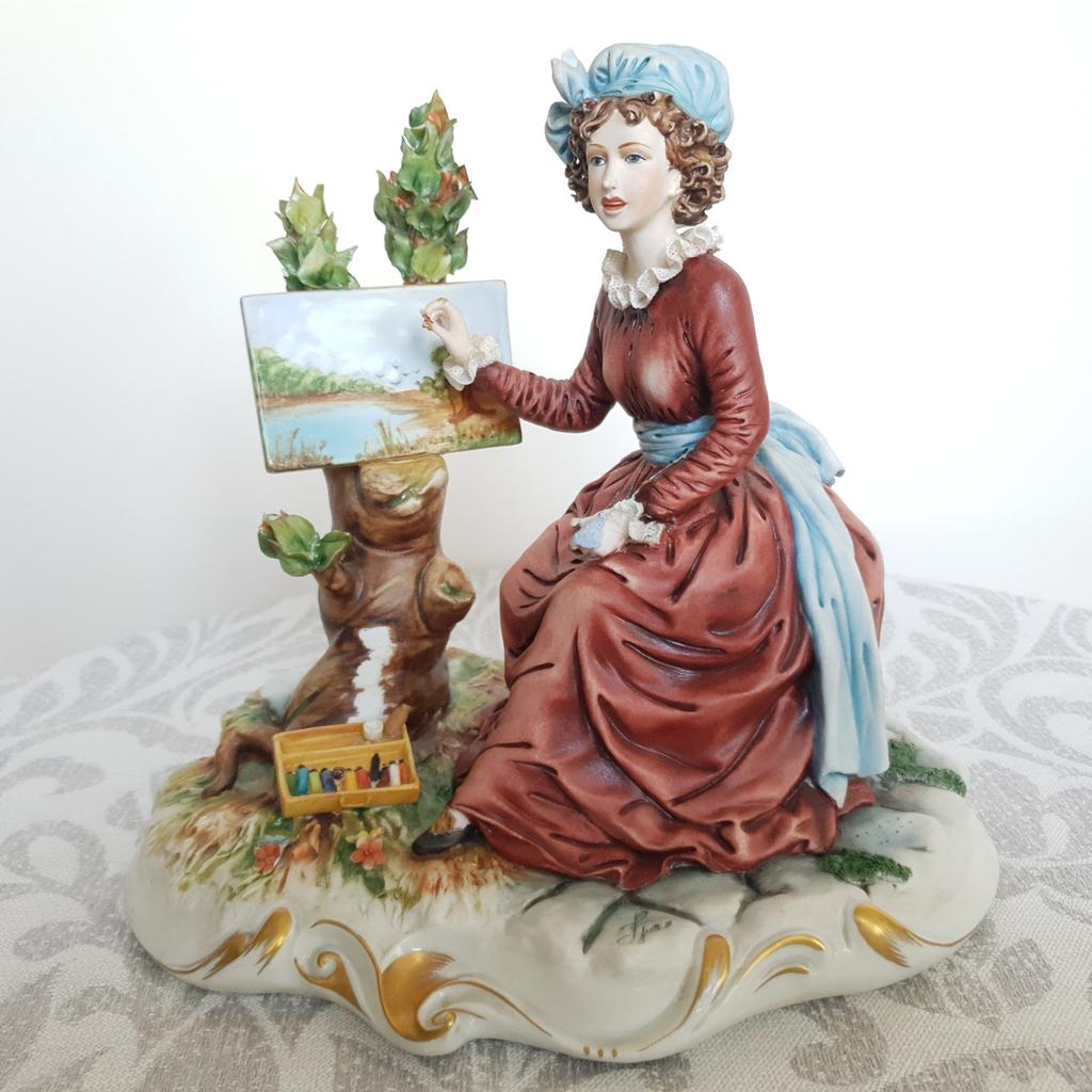 Capodimonte sculpture artist lady in FY8 Fylde für £ 13,00 zum Verkauf ...