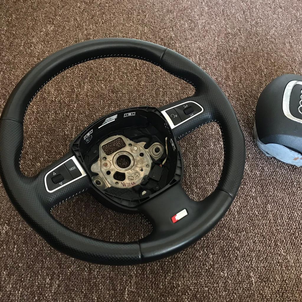 Audi s Line steering wheel in BL5 Westhoughton für £ 99,00 zum Verkauf ...
