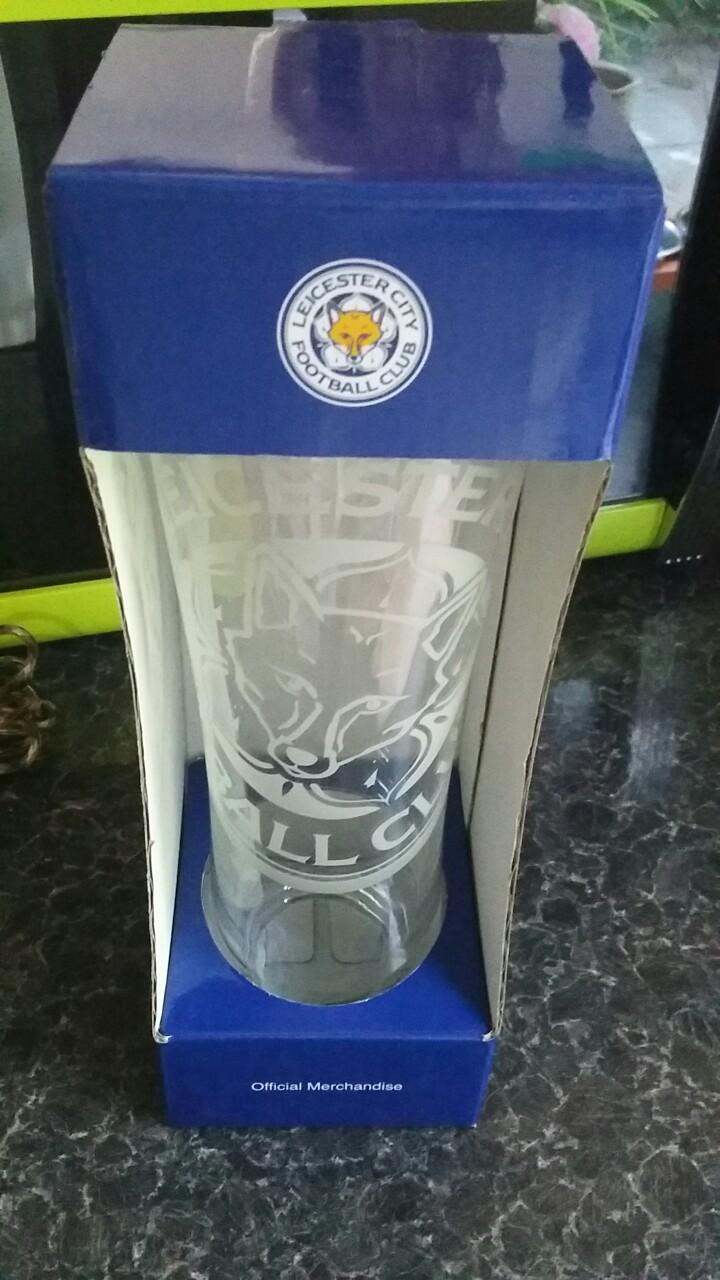 official LCFC tall glass. in LE9 Bosworth für 6,00 £ zum Verkauf ...