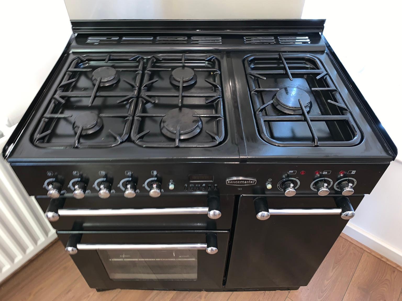 Rangemaster black dual fuel range cooker in OL8 Oldham für 350,00 £ zum ...