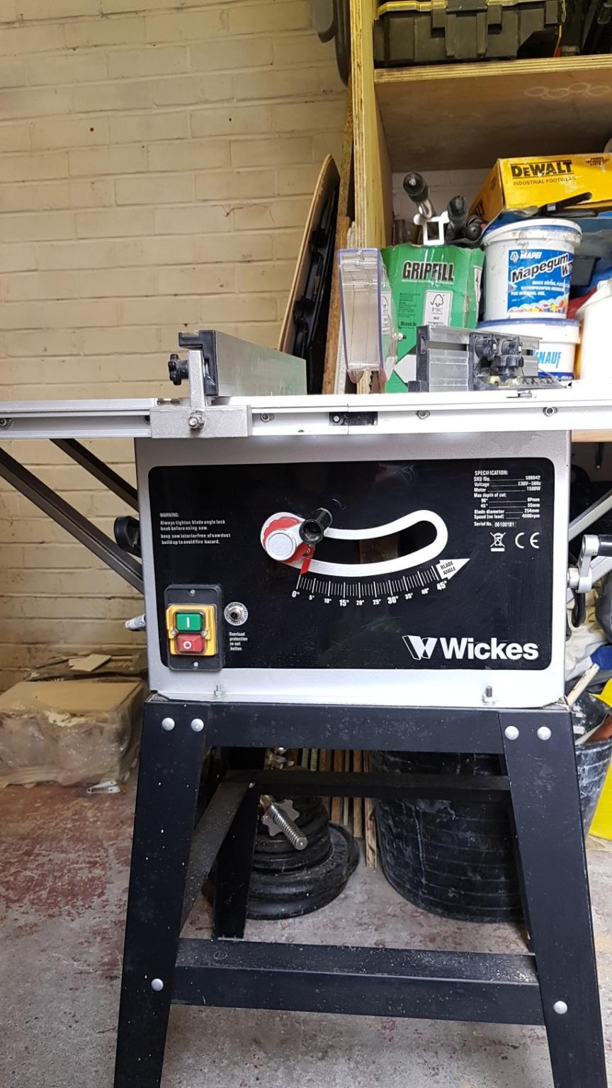 Table saw wickes store