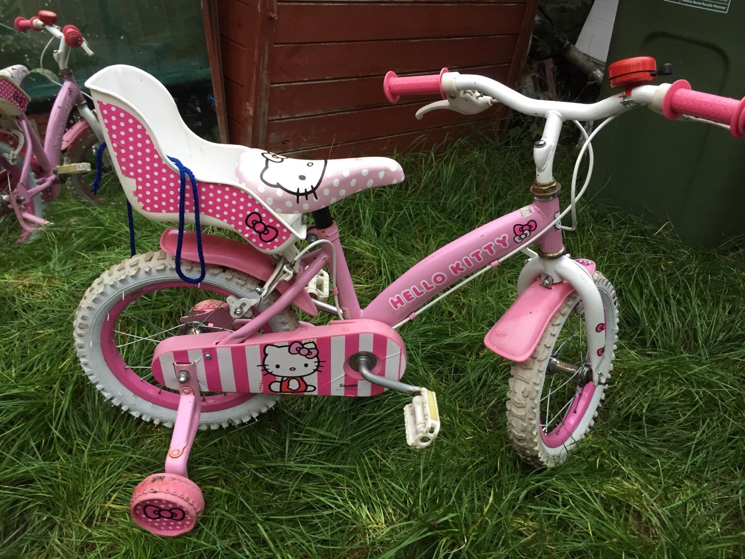 Hello kitty girls bike + stabilisers in AL3 Albans for £20.00 for sale ...