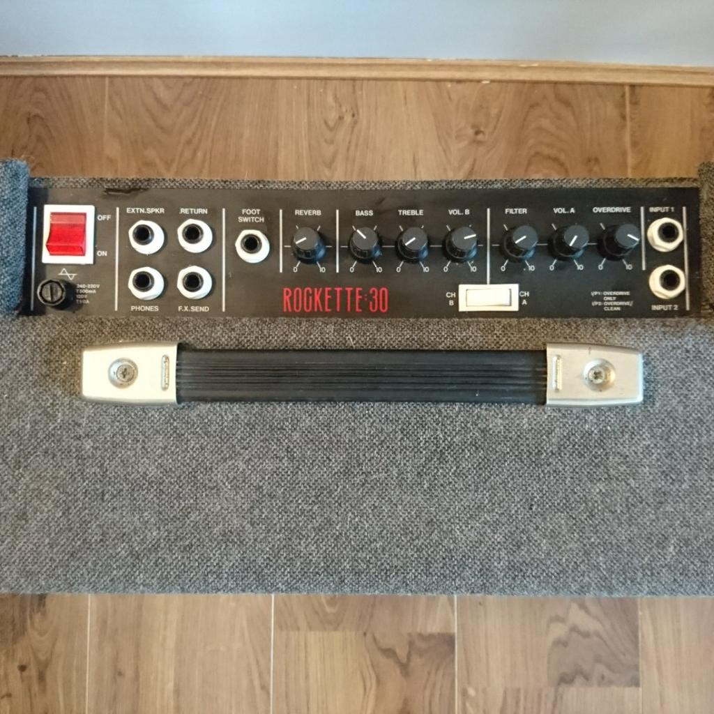 Session Rockette 30 classic guitar amp in KA21 Saltcoats für 100,00 ...