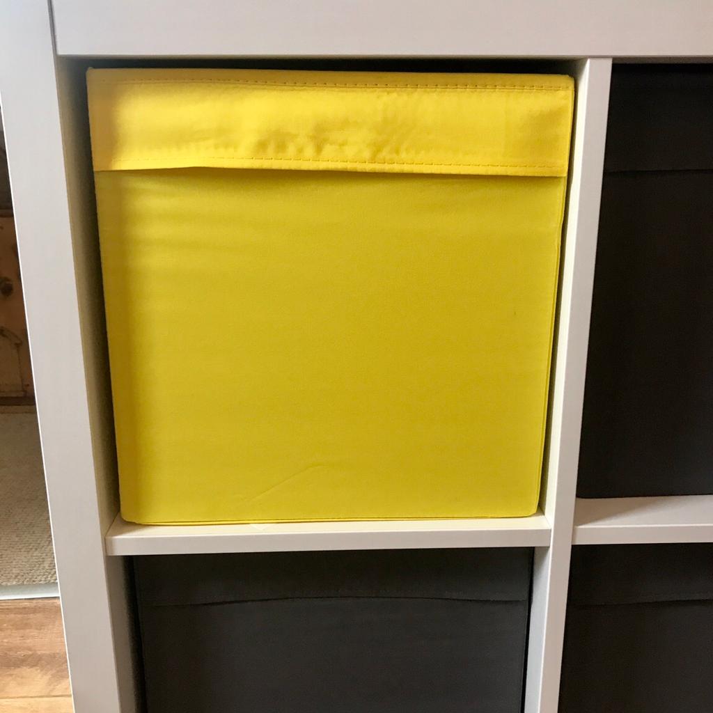 Ikea Yellow Floral Drona storage box x 4 in CW8 Cuddington für 10,00 ...