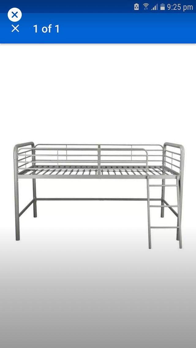 Metal mid sleeper single bed with mattress in TR7 Newquay für 40,00 ...