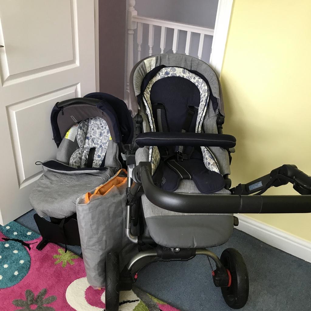 Jane Trider + Matrix Light 2 Travel System in S70 Barugh Green für 300 ...