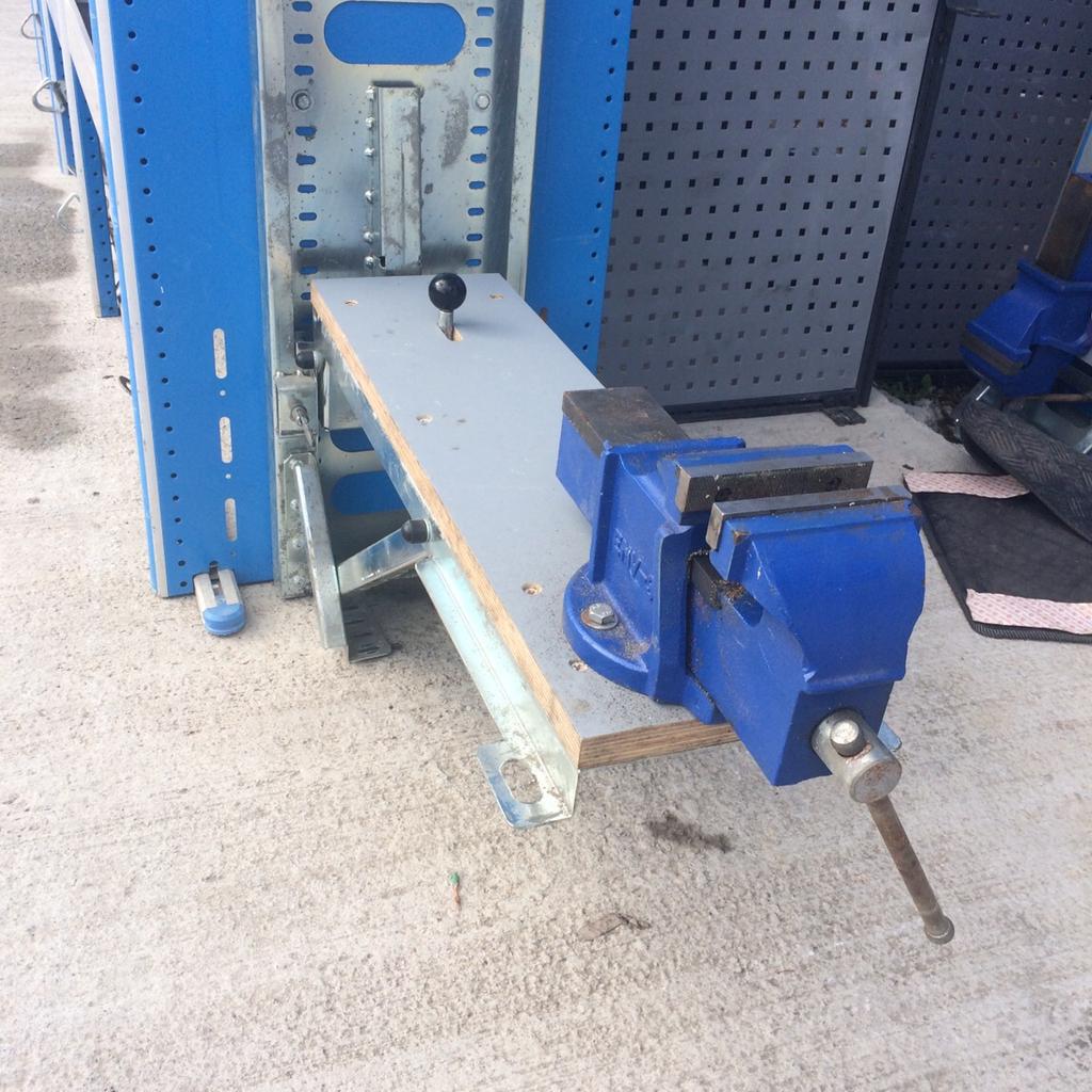 BOTT VAN RACKING SYSTEM WITH SLIDING VICE in S6 Sheffield for £325.00 ...