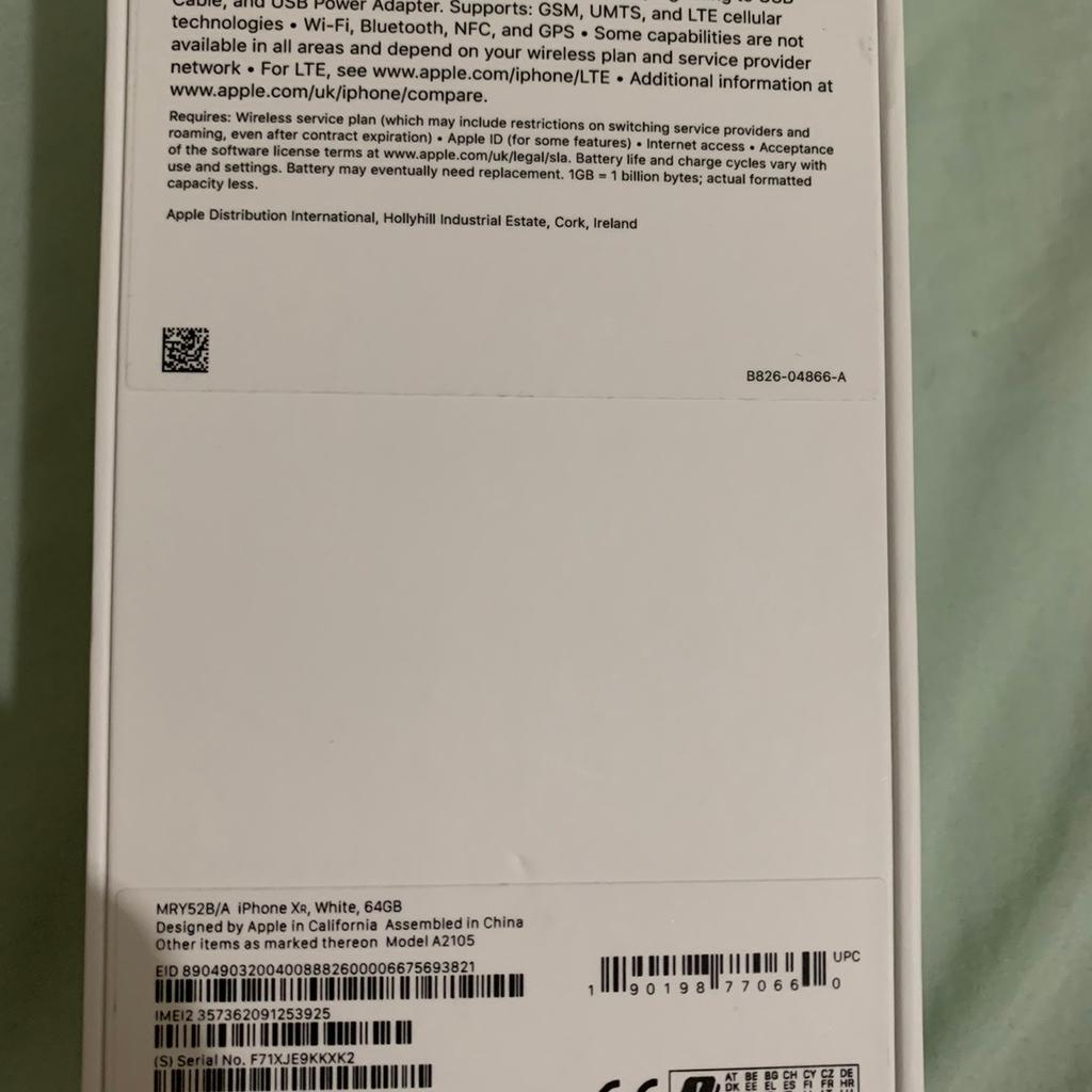 Apple Iphone XR empty box 64GB in London für 15,00 £ zum Verkauf ...